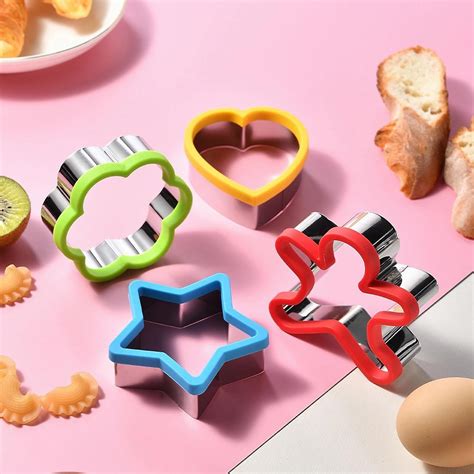 Duofan Cortadores De Galletas De Acero Inoxidable Para Hornear Moldes