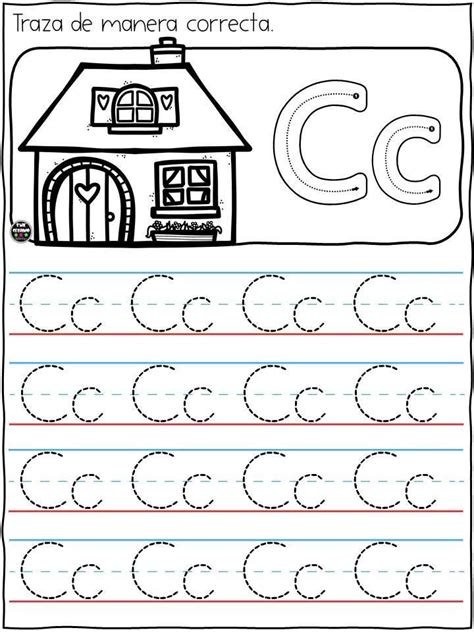 Repasando Las Letras 4 Trazos De Letras Hojas De Trabajo Del