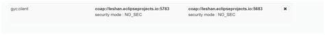 bootstrap using endpoint name with semicolon · issue 918 · eclipse