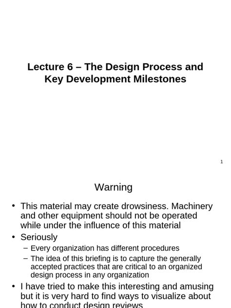 lecture 6 key development milestones pdf verification and validation systems engineering
