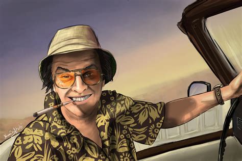 Jack Nicholson As Raoul Duke By Namaratzabi On Deviantart