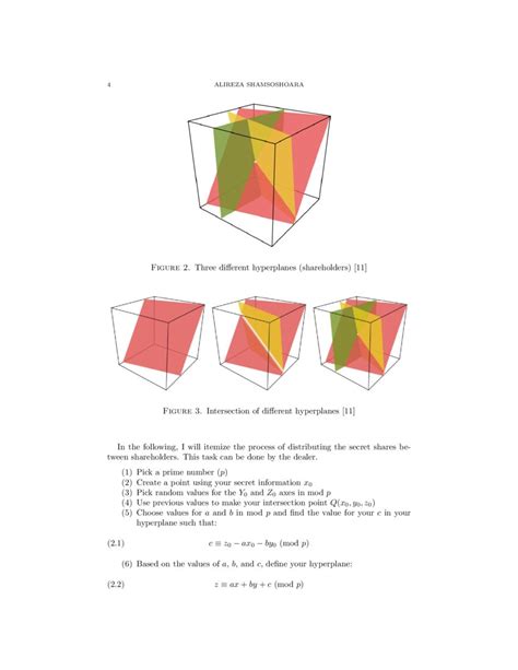Overview Of Blakleys Secret Sharing Scheme Deepai