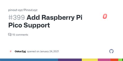 Add Raspberry Pi Pico Support Issue 399 Pinout Xyz Pinout Xyz GitHub