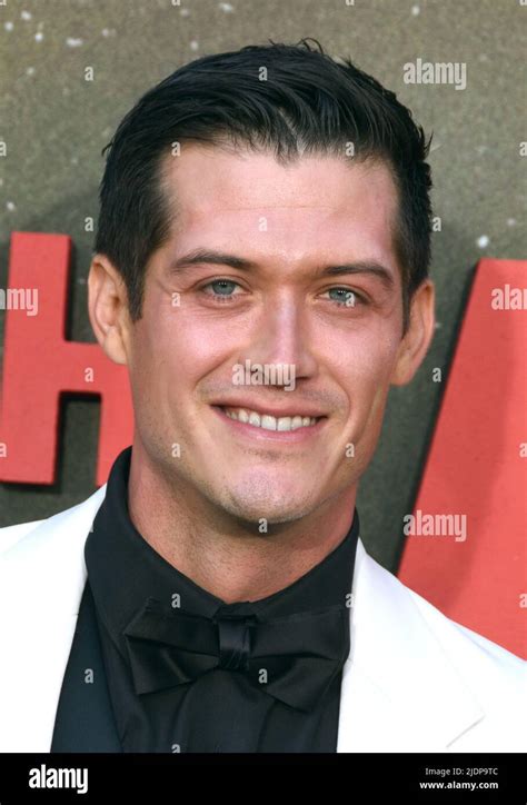 Hollywood California Usa 21st June 2022 Actor Kellan Rhude Attends