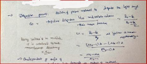 Angular Dispersion And Dispersive Power Iit Jee And Neet Physics