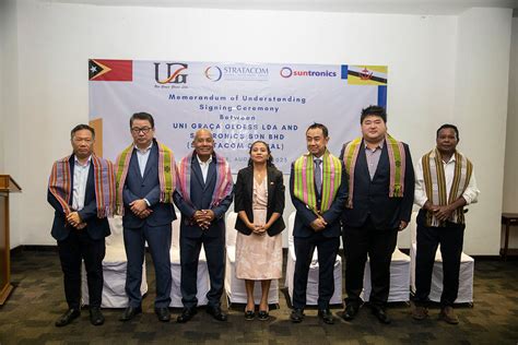 The Signing Of The Memorandum Of Understanding Ceremony