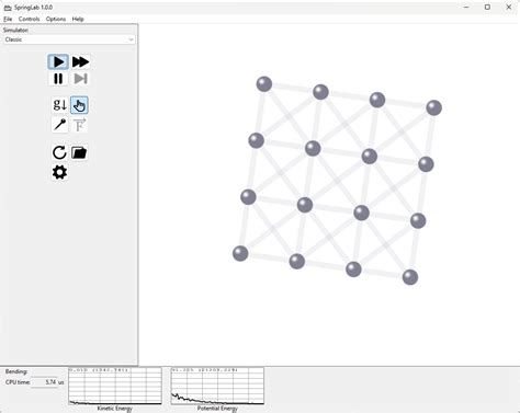 Adventures With 2D Mass Spring Networks Part I Gabes Random Weird
