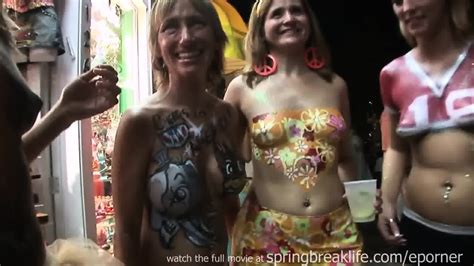 Body Paint Key West Chicks