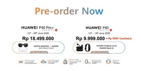Resmi Rilis Ini Harga Huawei P40 Dan P40 Pro Di Indonesia Pricebook