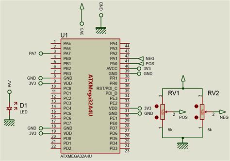 XMega Analog Comparator Embedded Lab