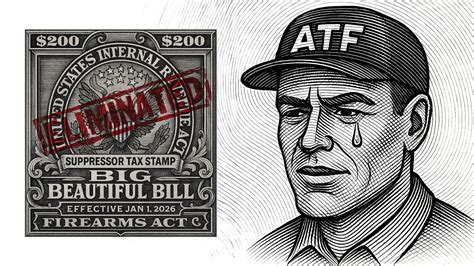 Suppressor Tax Stamp Eliminated By Big Beautiful Bill