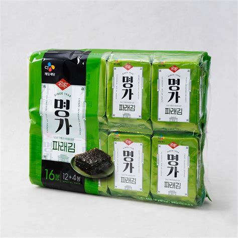 Cj 햇바삭 명가김 파래김 메가마트몰