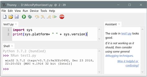 Micropython Nodemcu Esp8266 Et Thonny