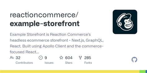 github reactioncommerce example storefront example storefront is reaction commerce s headless