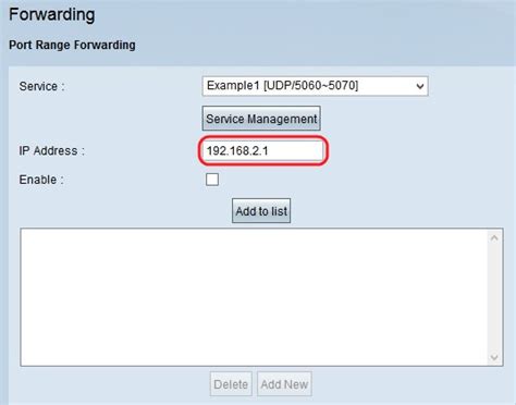 Port Range Forward Configuration On The RV RV RV G And RV VPN Routers Cisco