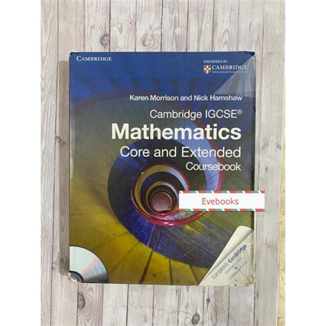 Jual Buku Cambridge IGCSE Mathematics Core And Extended Coursebook Shopee Indonesia