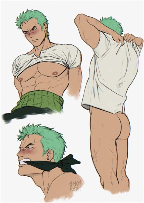 Roronoa Zoro One Piece Drawn By Smokerichi Danbooru