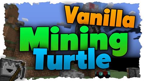 Mining Turtle In Vanilla Minecraft Tutorial Youtube