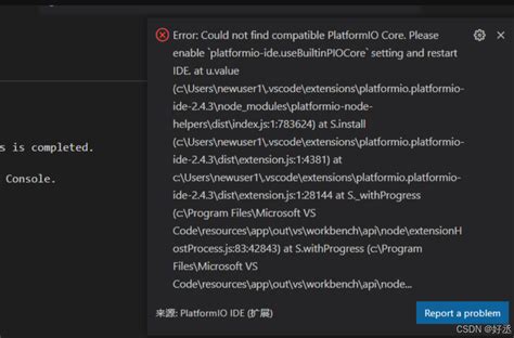 Vscode安装platformio Ide卡在installing Platformio Coreinstalling