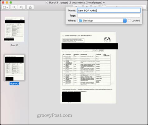 GroovyTip How To Combine PDFs In MacOS Using Preview