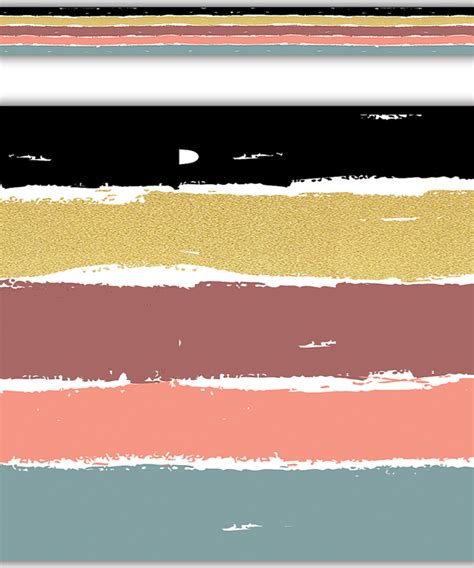 Wonderfully Wild Striped Straight Border Inspiring Young Minds To Learn