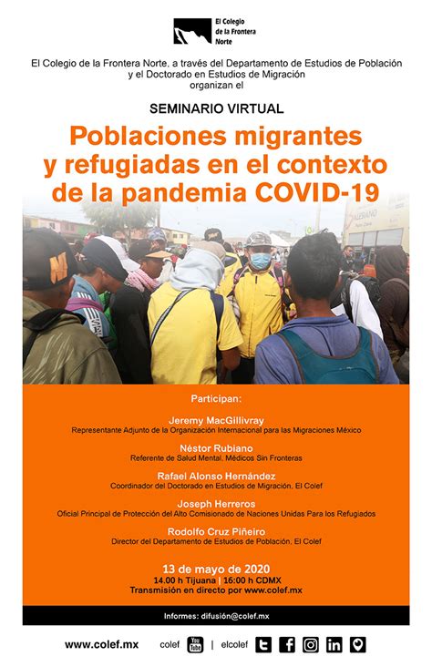Webinar Poblaciones Migrantes Y Refugiadas En El Contexto De La
