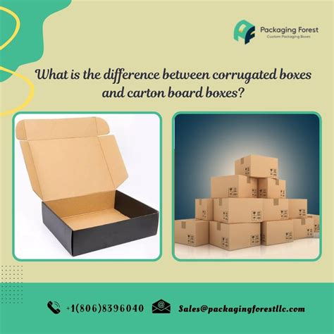 What Is The Difference Between Corrugated Boxes And Carton Board Boxes