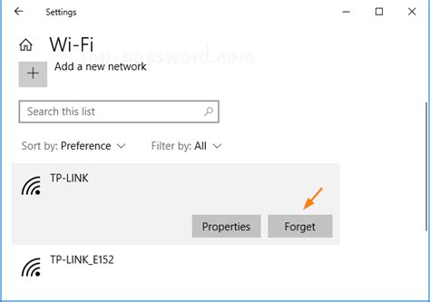 How To Forget A Wifi Network Saved In Windows 10 Password Recovery