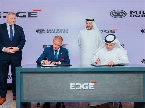 Edge Acquires European Robotics And Autonomous Systems Developer Milrem Robotics Defence