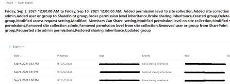 Sharepoint Online How To Programmatically Check If Site Permissions Are Modified Sharepoint