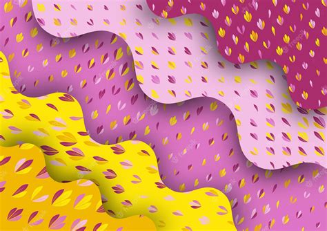 Premium Vector Abstract Background Leaf Pattern On A Paper Cut Vector Illustration