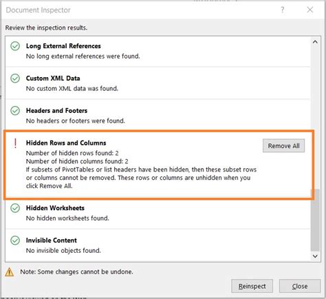 Delete Hidden Columns And Rows In Excel