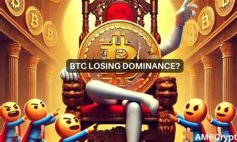 Bitcoin Btc Dominance Drops As More Btc Hits Reserves Web Php Cn