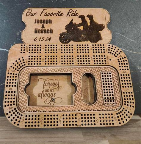 Custom Cribbage Board And Custom Slate Sets Etsy