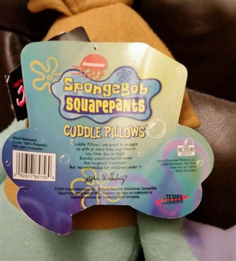 Spongebob Squarepants Squidward Cuddle Pillow 32 Plush Doll Stuffed