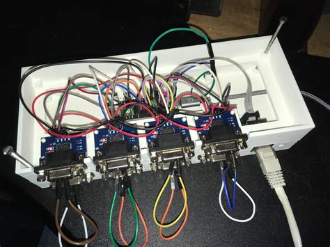 Low Cost 8 Port RS232 To Ethernet Server Ynformatics
