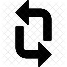 Loop Icon Download In Glyph Style