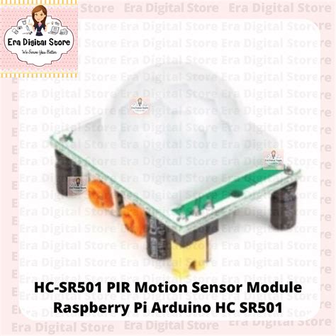 jual hc sr501 pir motion sensor module raspberry pi arduino hc sr501