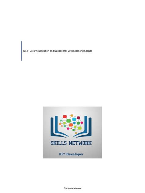 ibm data visualization and dashboards with excel and cognos pdf