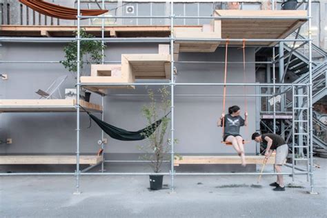 Level Up Street Pavilion Provides Multi Level Hang Out Space For Rijeka