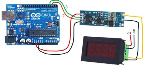 Bd0101 โมดูลจอแสดงผลกระบวนการ Process Display Plc Modbus‑rtu Rs485 0 8ix4‑digit 7 Segment Red