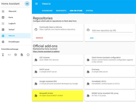 home assistant mqtt broker hinzufügen und einrichten smarthome
