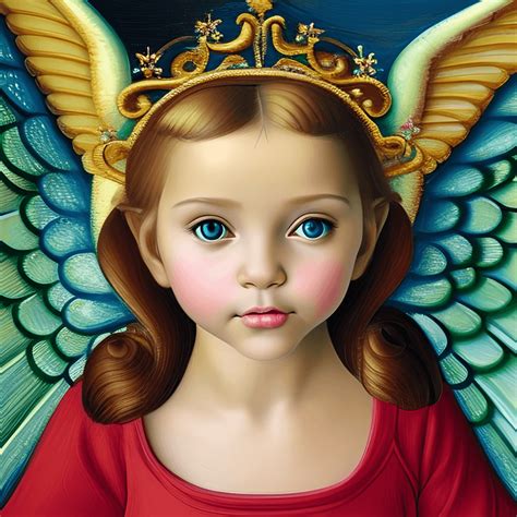 Christmas Angel Princess Of Poinsettias Creative Fabrica