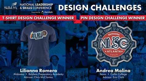 2023 Nlsc Pin And T Shirt Design Challenge Winners Announced Skillsusa