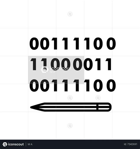 Binary Code Animated Icon Download In Json Lottie Or Mp4 Format