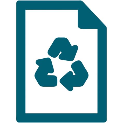 종이 재활용 아이콘 픽토그램 프리미엄 벡터