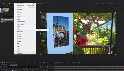 Как убрать шумы из видео в After Effects Уроки по Adobe