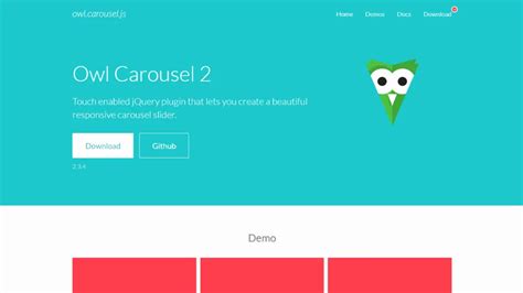 Owl Carousel 2 Webcurate