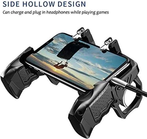 Mobile Game Controller For Pubg Aim Trigger Fire Buttons L1r1 Shooter Sensitive Joystick Gamepad