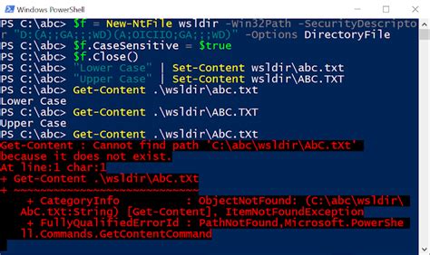 Tyranids Lair Ntfs Case Sensitivity On Windows